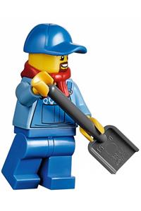 LEGO Winter Holiday Train Locomotive Driver hol078 | BrickEconomy