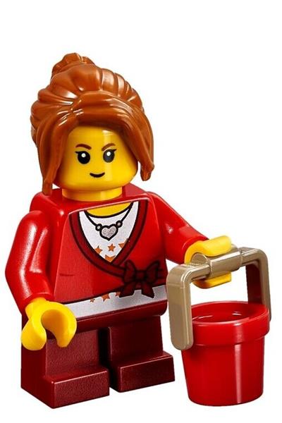 LEGO Female with Cropped Sweater Minifigure hol101 | BrickEconomy