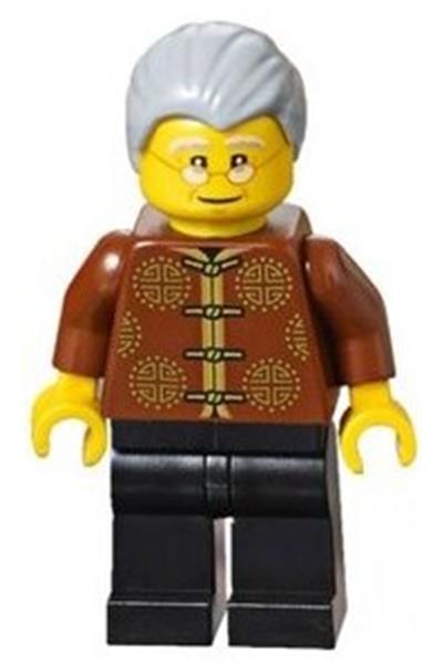 LEGO Grandfather Minifigure hol140 | BrickEconomy