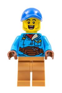 LEGO Man with Blue Cap Minifigure hol263 | BrickEconomy