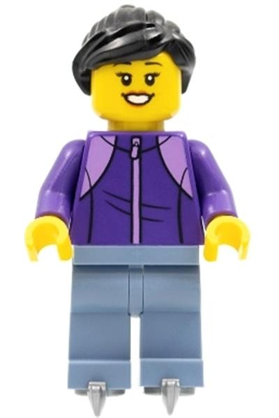 LEGO Woman on Skates Minifigure hol277 | BrickEconomy