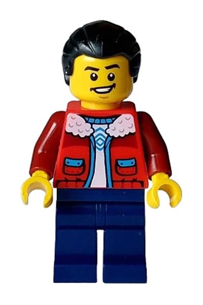 LEGO Man - Red Jacket Minifigure hol354 | BrickEconomy