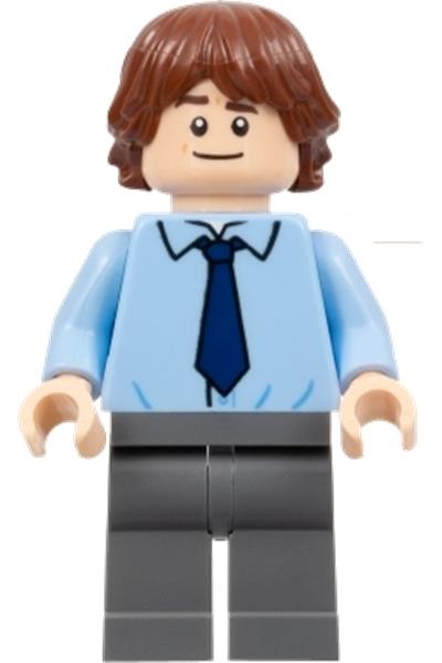 LEGO Jim Halpert Minifigure idea112 | BrickEconomy