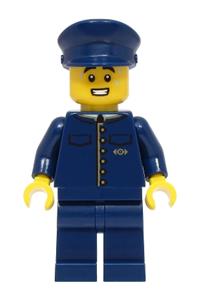 LEGO Orient Express Conductor Minifigure idea175 | BrickEconomy