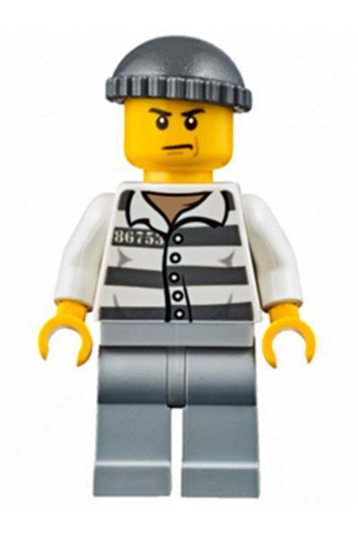 LEGO Jail Prisoner Minifigure jail006 | BrickEconomy