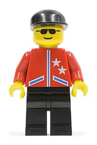 LEGO Male in red stars jacket Minifigure jstr004 | BrickEconomy