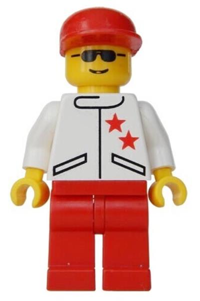 LEGO Male in red stars jacket Minifigure jstr008 | BrickEconomy