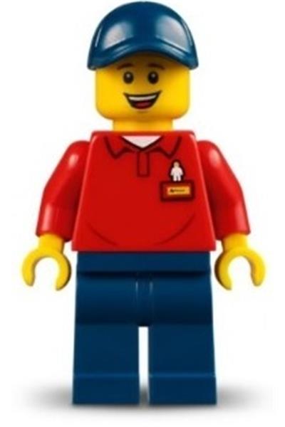 LEGOLAND Park Worker Male Minifigure llp019 | BrickEconomy