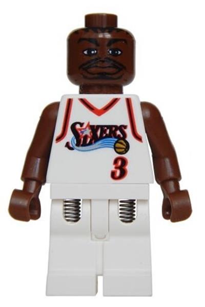 LEGO Allen Iverson Minifigure nba037 | BrickEconomy