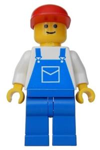 LEGO Male with Blue Overalls Minifigure ovr003 | BrickEconomy
