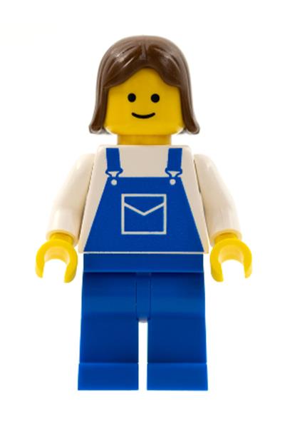 LEGO Female with Blue Overalls Minifigure ovr018 | BrickEconomy