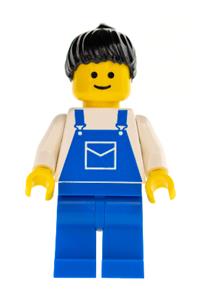 LEGO Female with Blue Overalls ovr028 | BrickEconomy