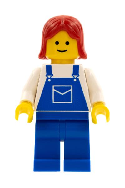 LEGO Female with Blue Overalls Minifigure ovr029 | BrickEconomy