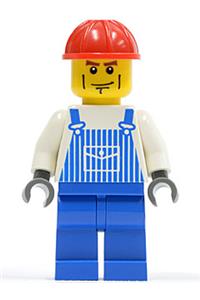 LEGO Male with Overalls Minifigure ovr031 | BrickEconomy