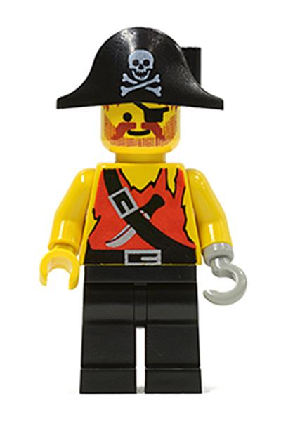 LEGO Pirate Captain IronHook Minifigure pi078 | BrickEconomy