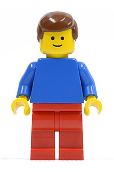 LEGO Male with Plain Blue Torso Minifigure pln023 | BrickEconomy