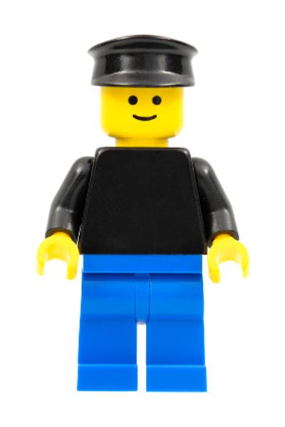 LEGO Male with Plain Black Torso Minifigure pln029 | BrickEconomy