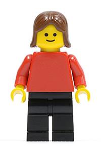 LEGO Female with Plain Red Torso pln049 | BrickEconomy