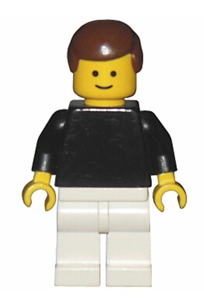 LEGO Male with Plain Black Torso Minifigure pln060 | BrickEconomy