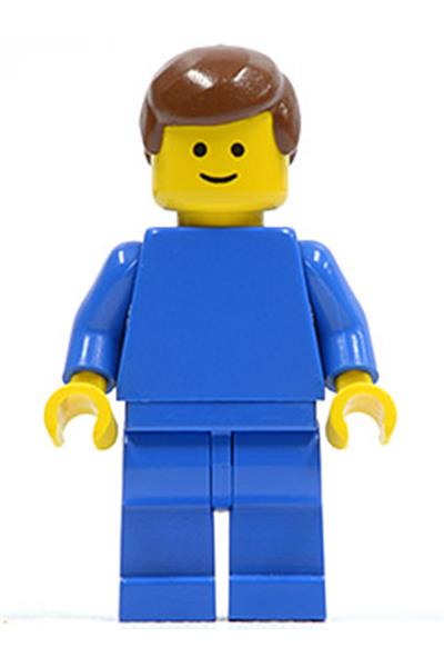 LEGO Male with Plain Blue Torso Minifigure pln061 | BrickEconomy