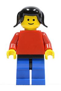 LEGO Female with Plain Red Torso pln110 | BrickEconomy