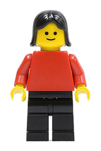 LEGO Female with Plain Red Torso Minifigure pln145 | BrickEconomy