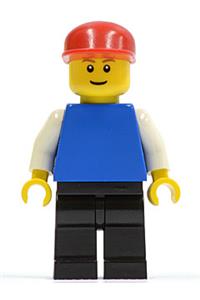 LEGO Male with Plain Blue Torso pln162 | BrickEconomy