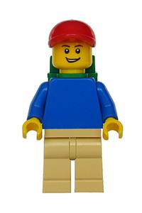 LEGO Male with Plain Blue Torso pln167 | BrickEconomy