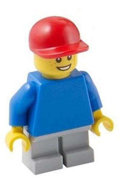 LEGO Boy with Plain Blue Torso Minifigure pln173 | BrickEconomy