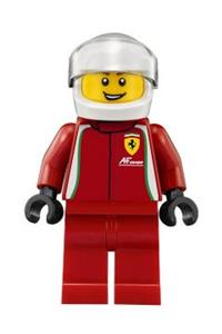 LEGO Ferrari Race Car Driver Minifigure sc007 | BrickEconomy