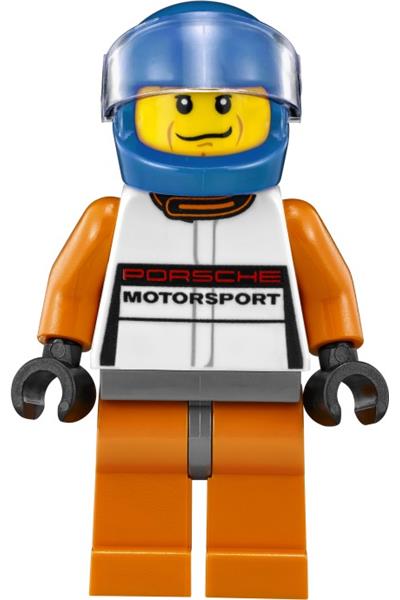 LEGO Porsche Race Car Driver 2 Minifigure sc008 | BrickEconomy
