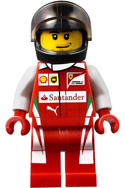 LEGO Scuderia Ferrari SF16-H Driver Minifigure sc036 | BrickEconomy