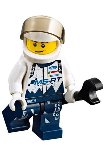 LEGO Ford Fiesta M-Sport WRC Driver Minifigure sc055 | BrickEconomy
