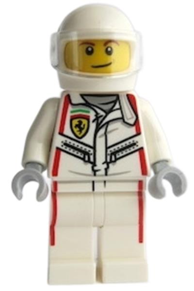 LEGO 1970 Ferrari 512 M Driver Minifigure sc097 | BrickEconomy