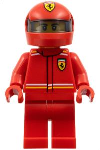 LEGO Ferrari SF-24 Driver Minifigure sc122 | BrickEconomy