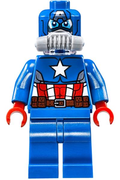 LEGO Space Captain America Minifigure sh228 | BrickEconomy