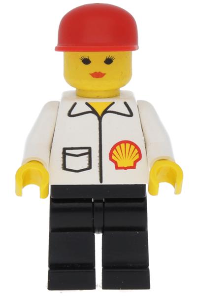 LEGO Shell Worker Female Minifigure shell009 | BrickEconomy