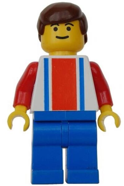 LEGO Soccer Player Red & Blue Team Minifigure soc003 | BrickEconomy