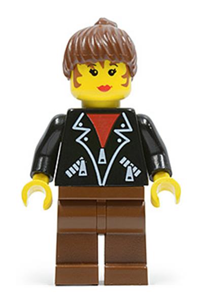 LEGO Male with Leather Jacket Minifigure soc006 | BrickEconomy