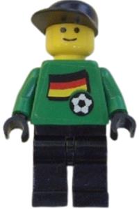 LEGO German Goalie Minifigure soc012s01 | BrickEconomy