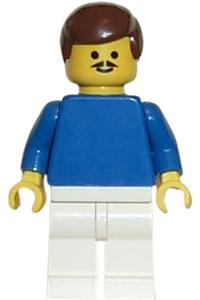 LEGO Soccer Player Blue/White Team Player 1 soc015 | BrickEconomy