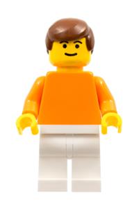 LEGO Male with Plain Orange Torso soc095 | BrickEconomy