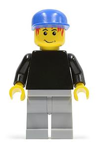 LEGO Male with Plain Black Torso soc117 | BrickEconomy