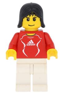 LEGO Adidas Red Soccer Player Minifigure soc121s | BrickEconomy