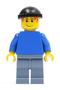 LEGO Male with Plain Blue Torso soc129 | BrickEconomy