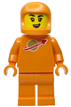 LEGO Classic Orange Spaceman Minifigure sp130 | BrickEconomy