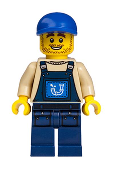 LEGO Plumber Joe Minifigure tlm053 | BrickEconomy