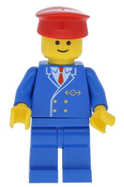 LEGO Railway Employee Minifigure trn046 | BrickEconomy