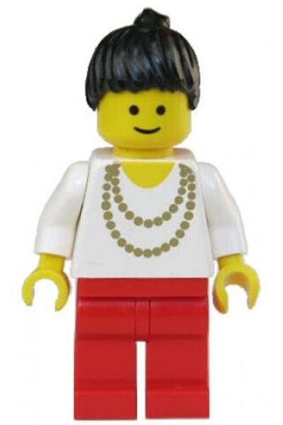 LEGO Female with Gold Necklace Minifigure trn077 | BrickEconomy