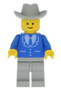 LEGO Male in Blue Suit Minifigure trn084 | BrickEconomy